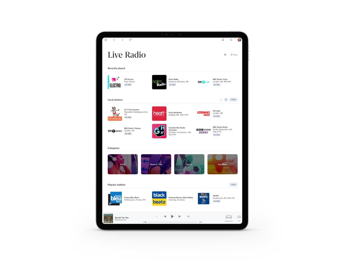 Roon Music Sources - TIDAL, Qobuz & Personal Library Integration