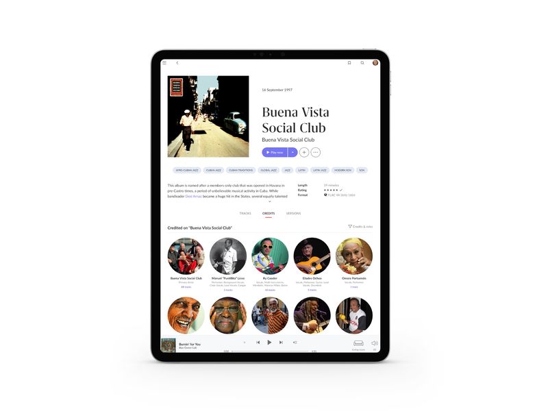 Roon Music Sources - TIDAL, Qobuz & Personal Library Integration
